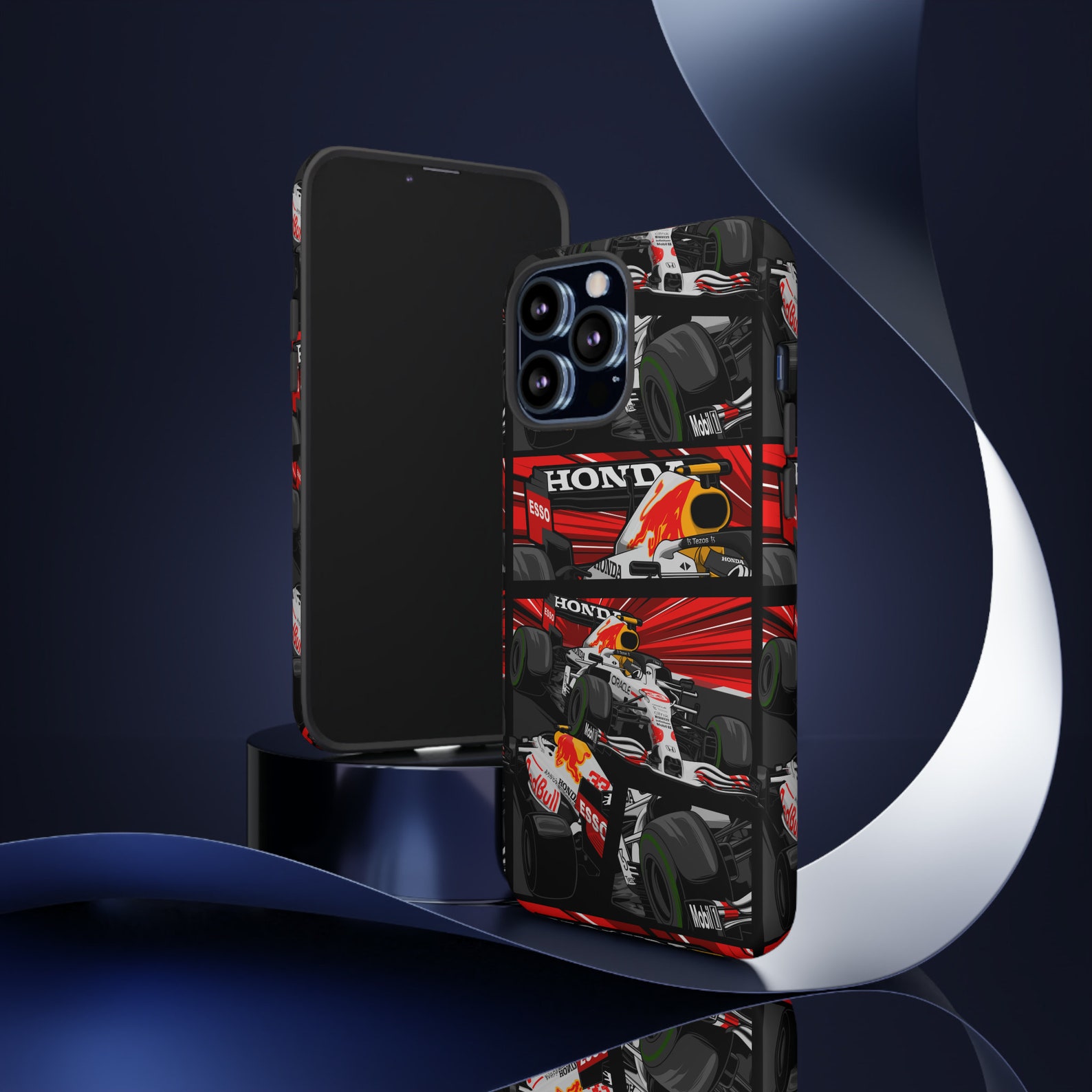 F1 Redbull White Livery Phone Case for iPhone Samsung Galaxy Google ...