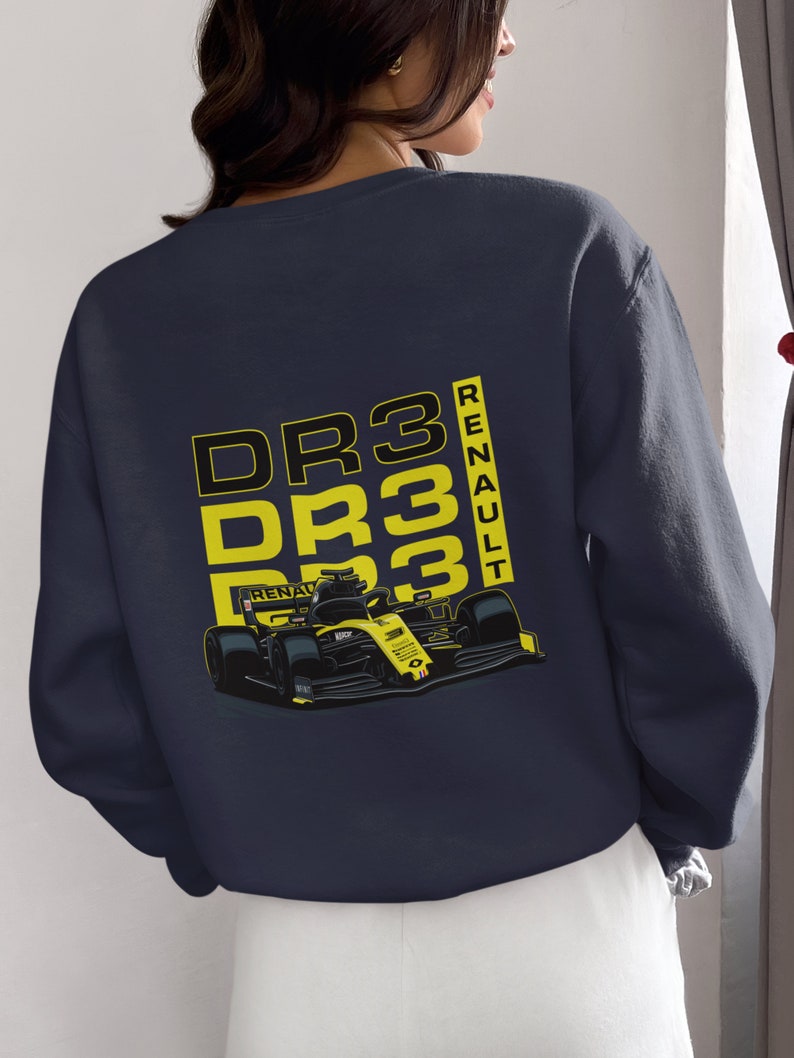 Daniel Ricciardo DR3 Sweatshirt, Formula 1 Racing Champions Sweatshirt ...