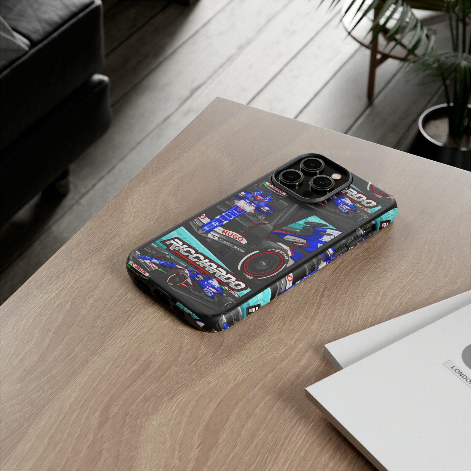 F1 Daniel Ricciardo VCARB 01 Phone Case for iPhone Samsung Galaxy ...