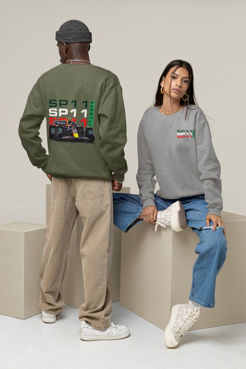 Sergio Perez SP11 Redbull Checo Sweatshirt, Formula 1 Racing Champions ...