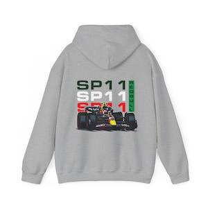 Sergio Perez SP11 Checo Redbull Hooded Sweatshirt, Formula 1 Racing ...