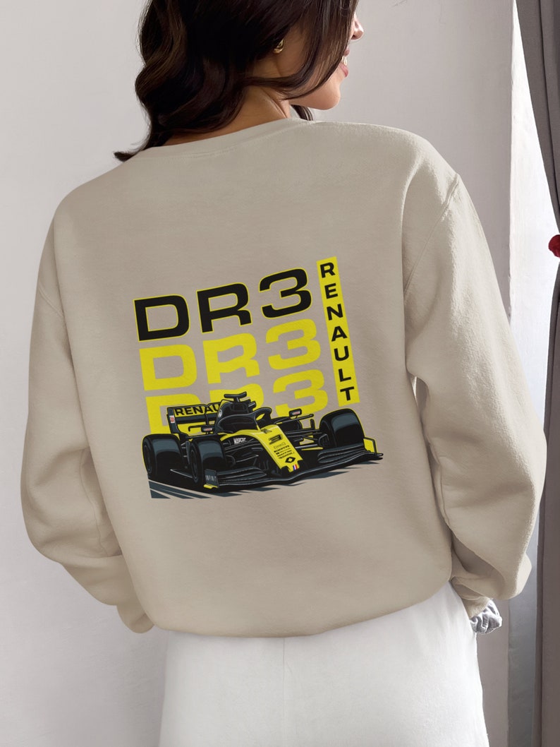 Daniel Ricciardo DR3 Sweatshirt, Formula 1 Racing Champions Sweatshirt ...