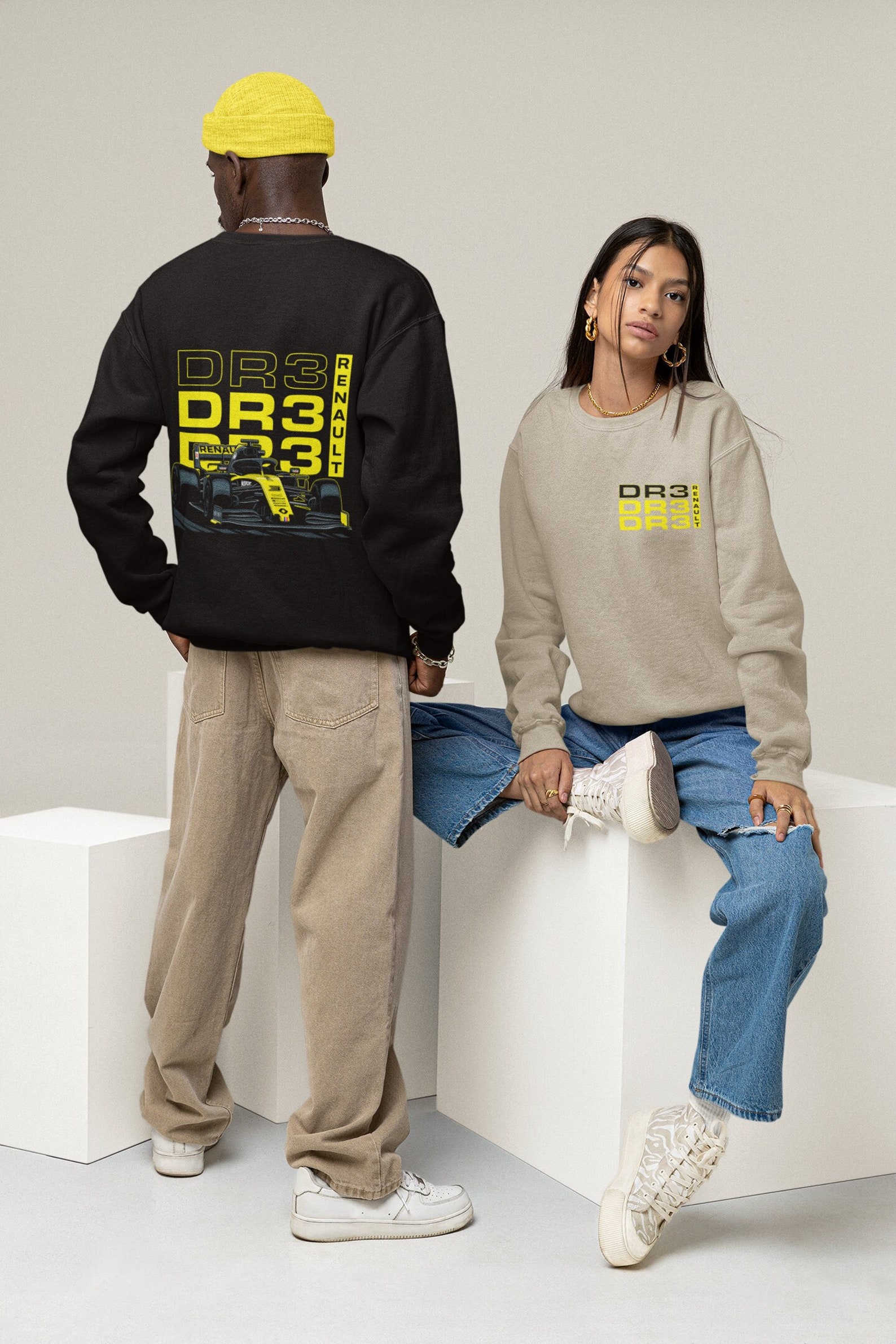 Daniel Ricciardo DR3 Sweatshirt, Formula 1 Racing Champions Sweatshirt ...
