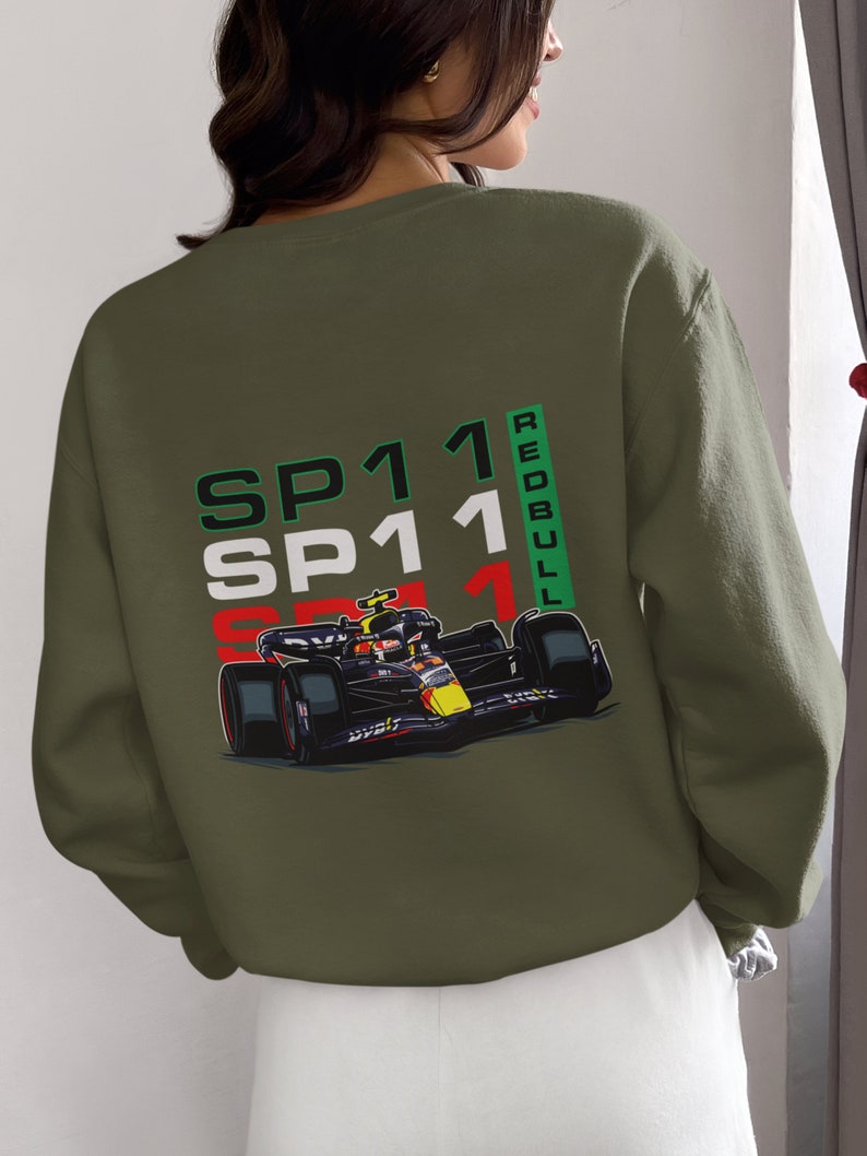 Sergio Perez SP11 Redbull Checo Sweatshirt, Formula 1 Racing Champions ...