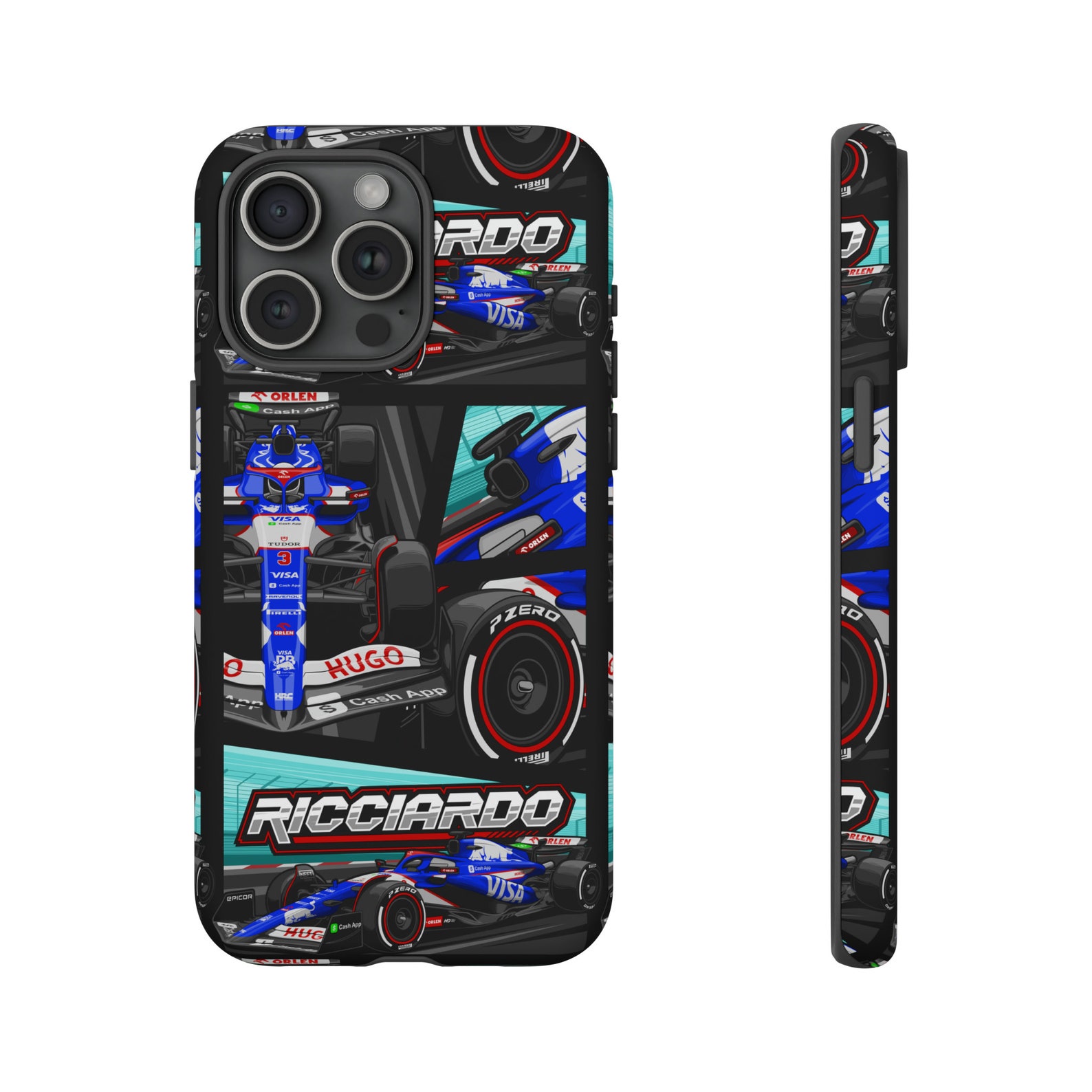 F1 Daniel Ricciardo VCARB 01 Phone Case for iPhone Samsung Galaxy ...