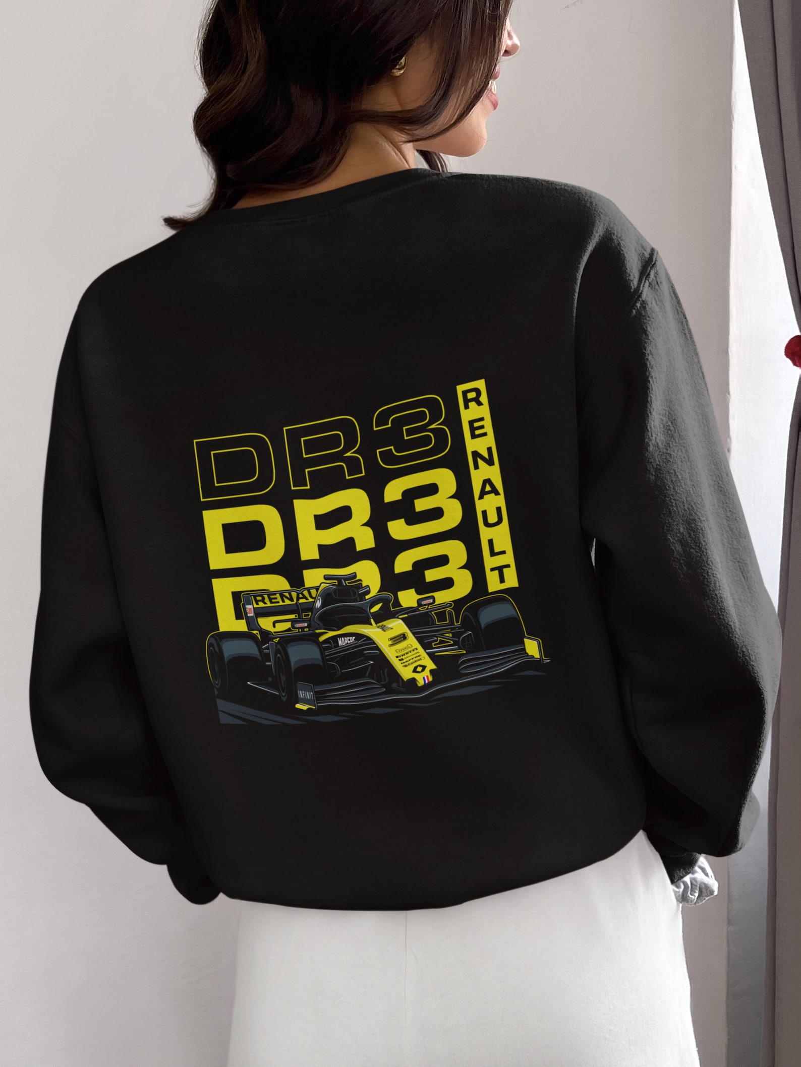 Daniel Ricciardo DR3 Sweatshirt, Formula 1 Racing Champions Sweatshirt ...