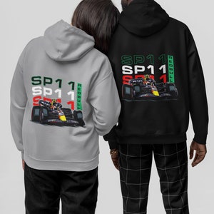 Sergio Perez SP11 Checo Redbull Hooded Sweatshirt, Formula 1 Racing ...