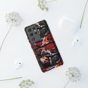 F1 Redbull White Livery Phone Case for iPhone Samsung Galaxy Google ...