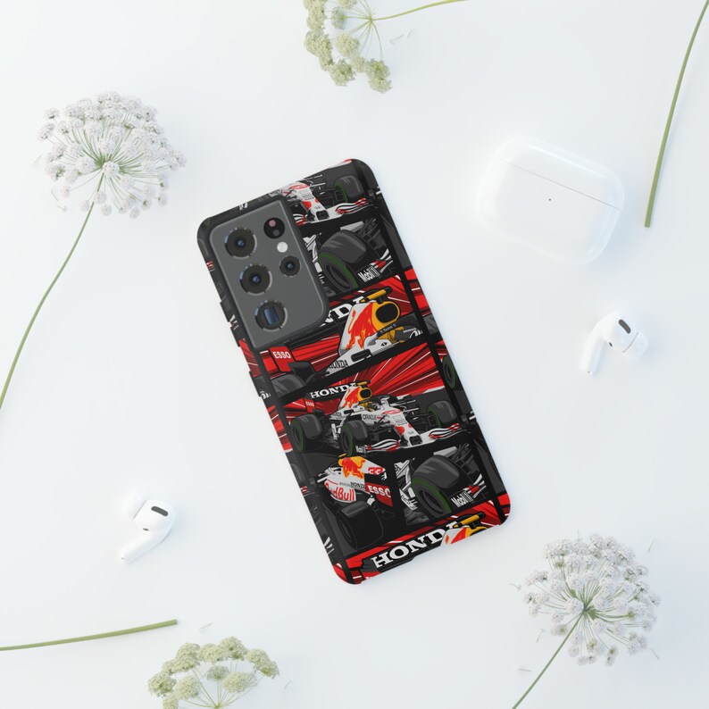 F1 Redbull White Livery Phone Case for iPhone Samsung Galaxy Google ...