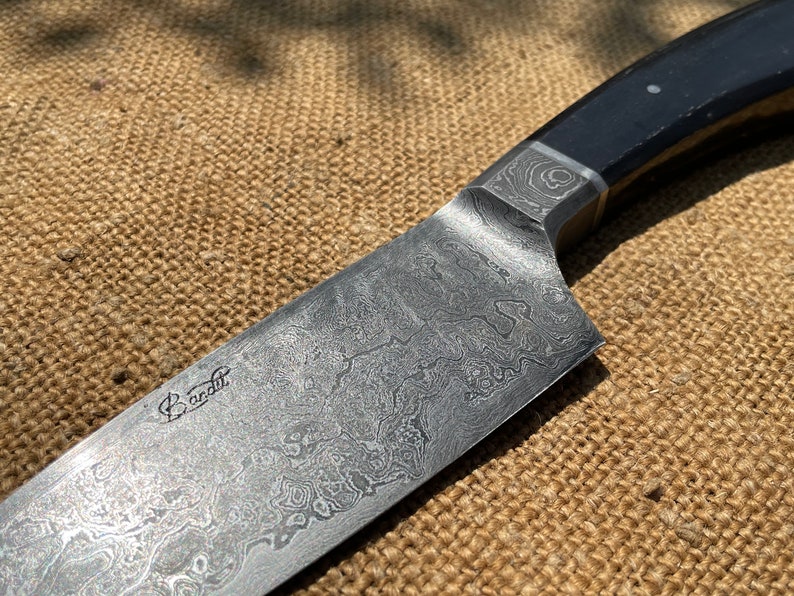 Damascus Chef's Knife - 1200 Layers - Etsy