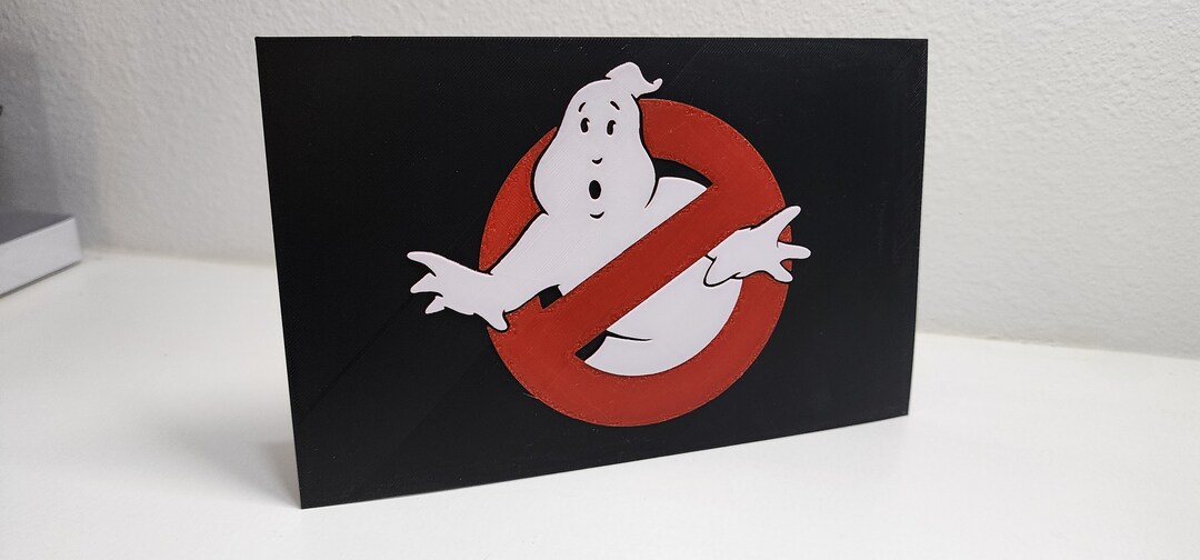 Hueforge Ghostbusters Logo 3D Print - Etsy