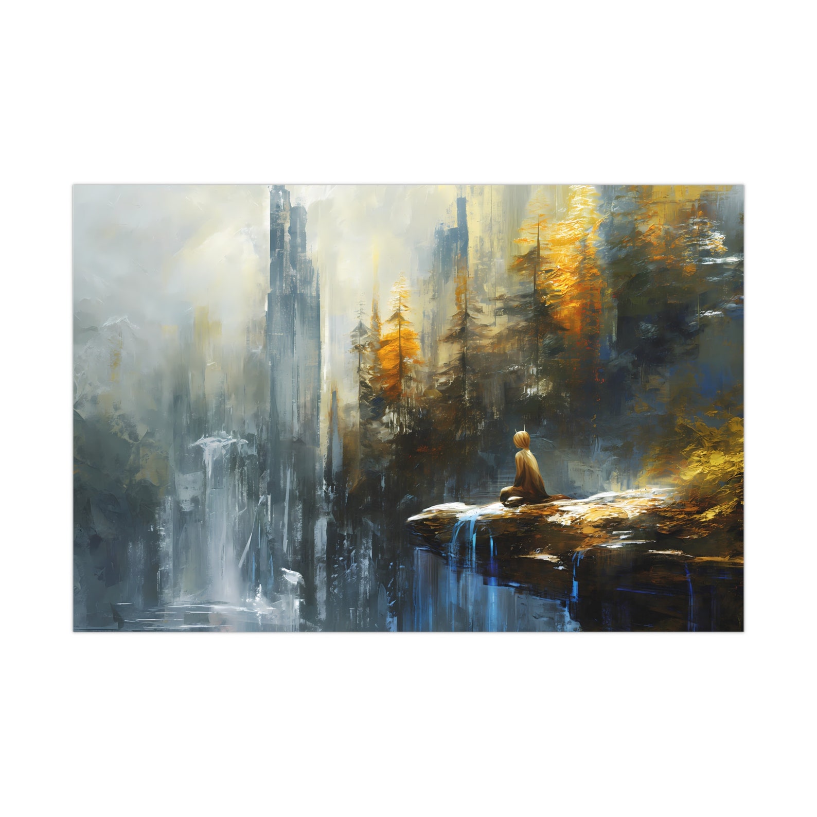 The View Poster Picture Art Print Living Room Painting Art Mural ...
