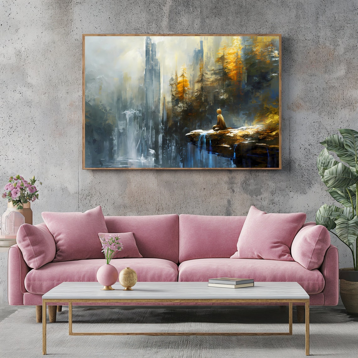 The View Poster Picture Art Print Living Room Painting Art Mural ...