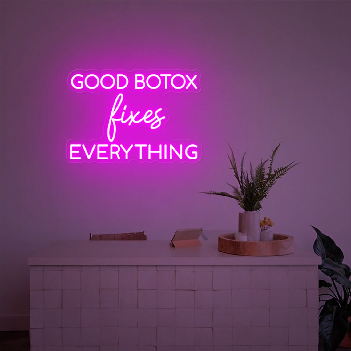 Good Botox Fixes Everything Neon Sign,beauty Neon Sign,beauty Salon ...