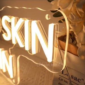 Good Skin is in Neon Sign: Med Spa & Esthetician Studio Decor - Etsy