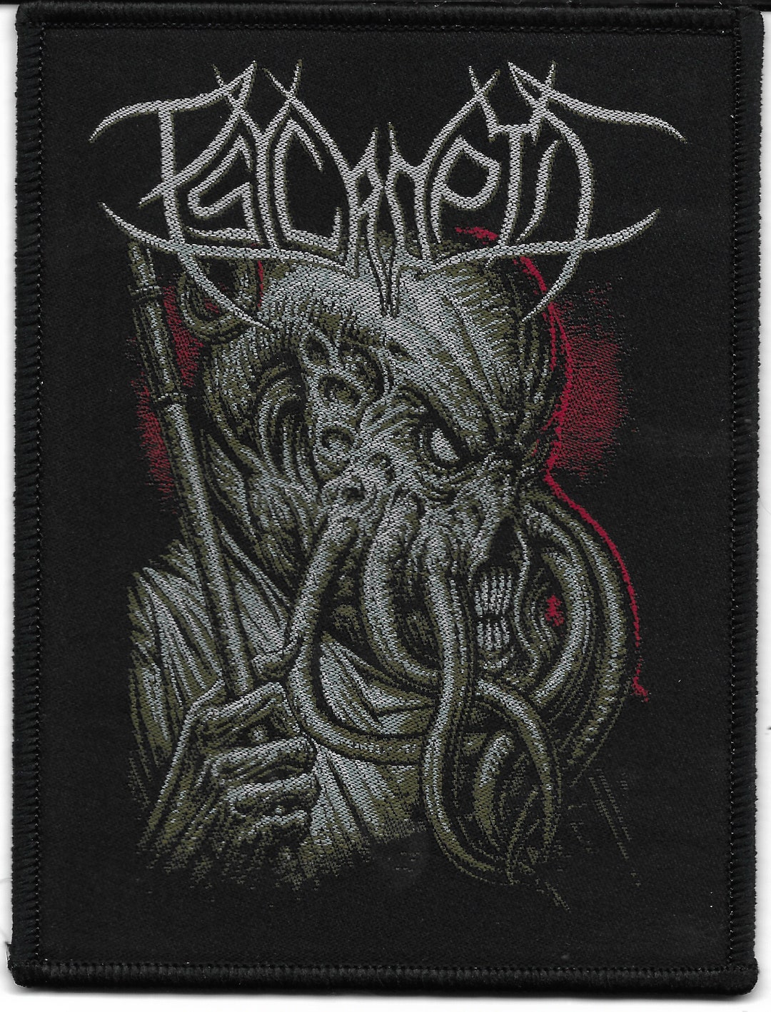 Psycroptic Alien Pope Embroidered Patch, Death Metal Band - Etsy
