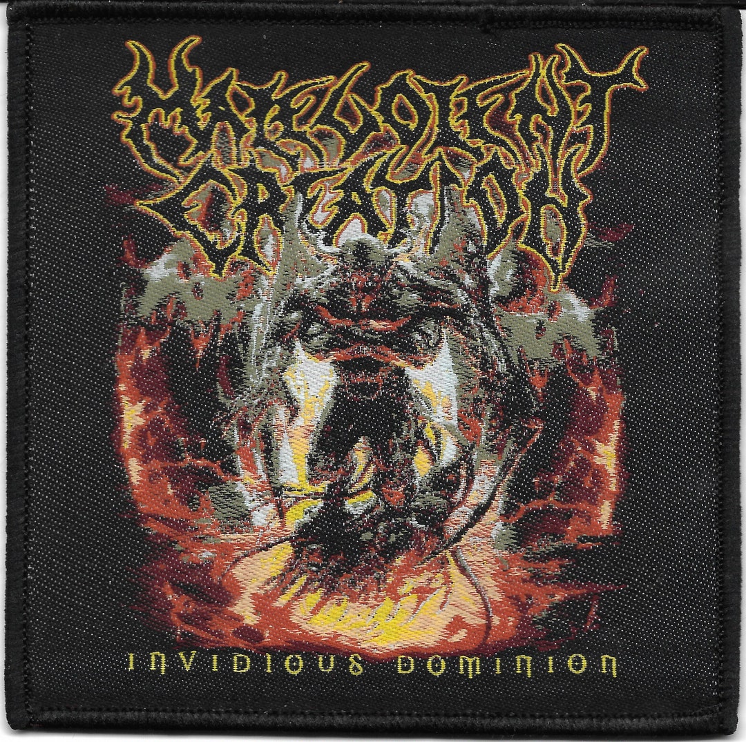 Malevolent Creation - Invidious Dominion Woven Patch (4" X 4") - Etsy