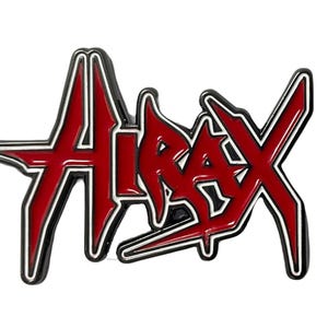 Hirax-logo Enamel Pin-thrash Metal Crossover Heavy Metal Rock Band ...