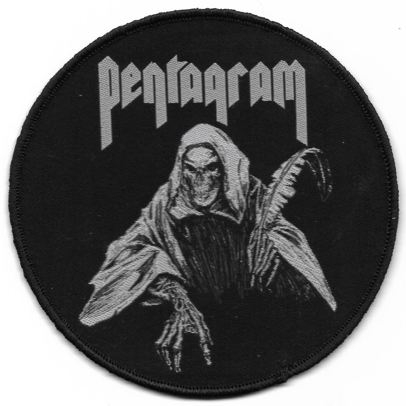 Pentagram Band Patches - Etsy