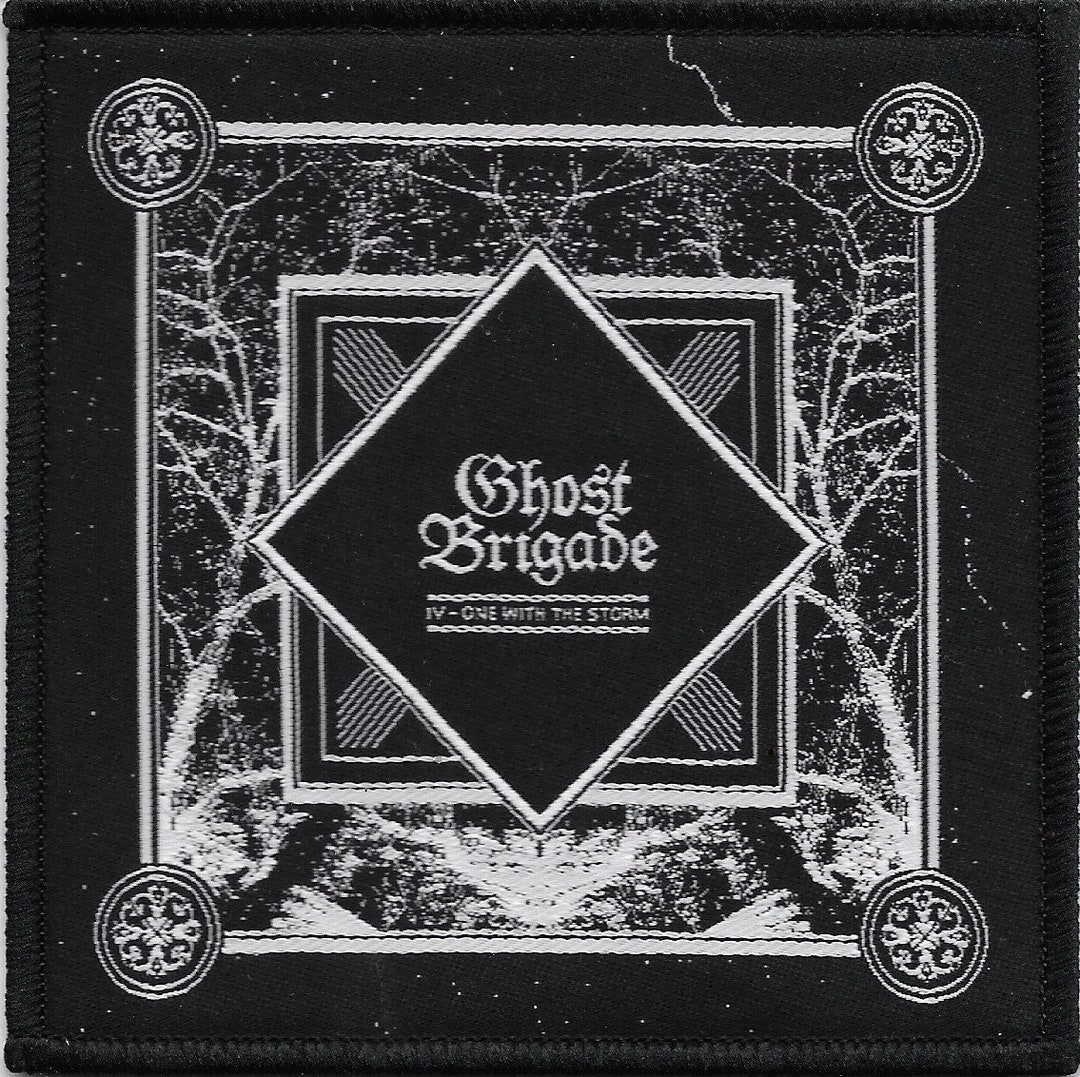 Ghost Brigade Embroidered Woven Patch - Iv-one With the Storm - Etsy