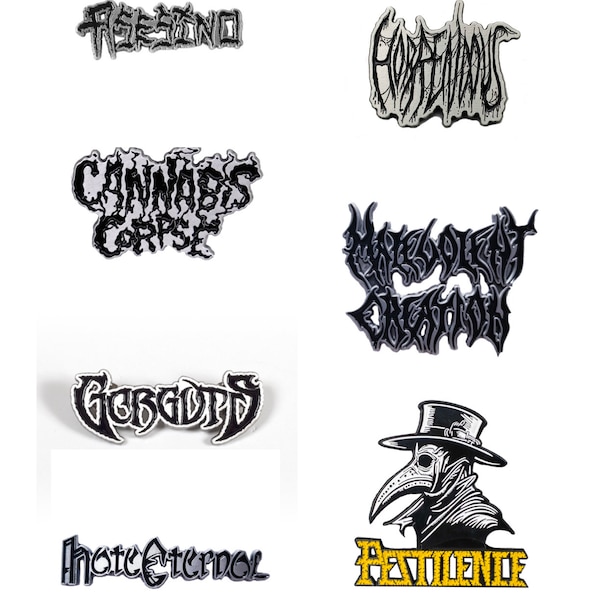 Band Pins - Etsy