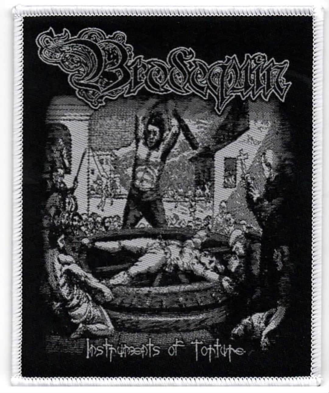 Brodequin Instruments of Torture Woven Patch, Brutal Death Metal - Etsy