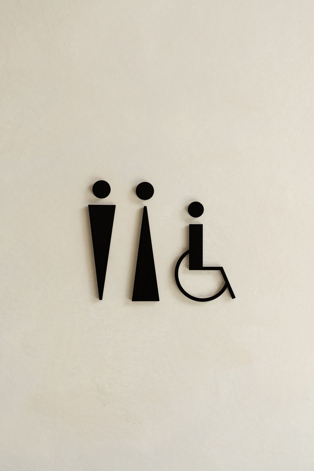 Restroom Symbol Set: Restroom Sign, Modern Restroom, Toilet Sign, Man ...