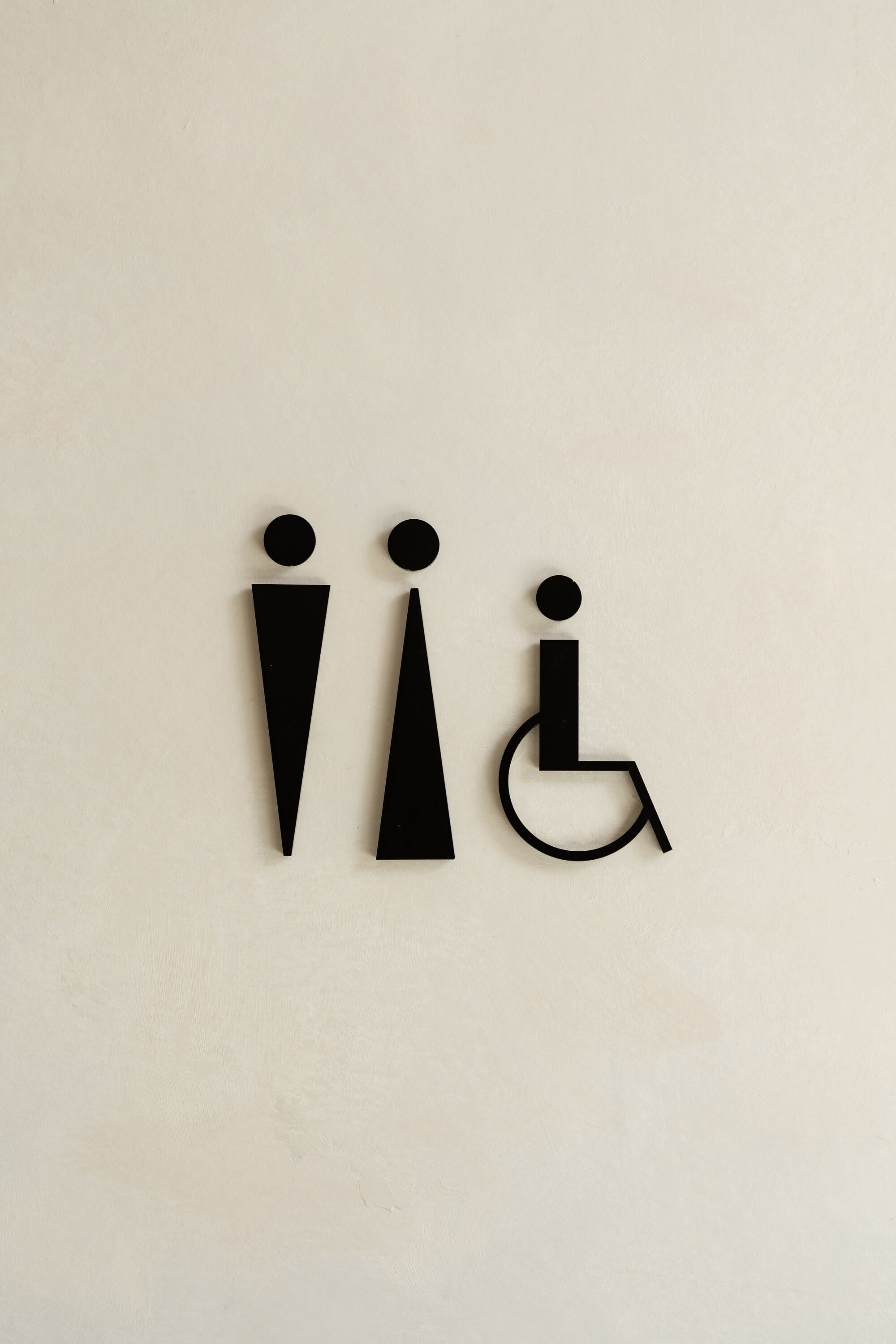 Restroom Symbol Set: Restroom Sign, Modern Restroom, Toilet Sign, Man ...