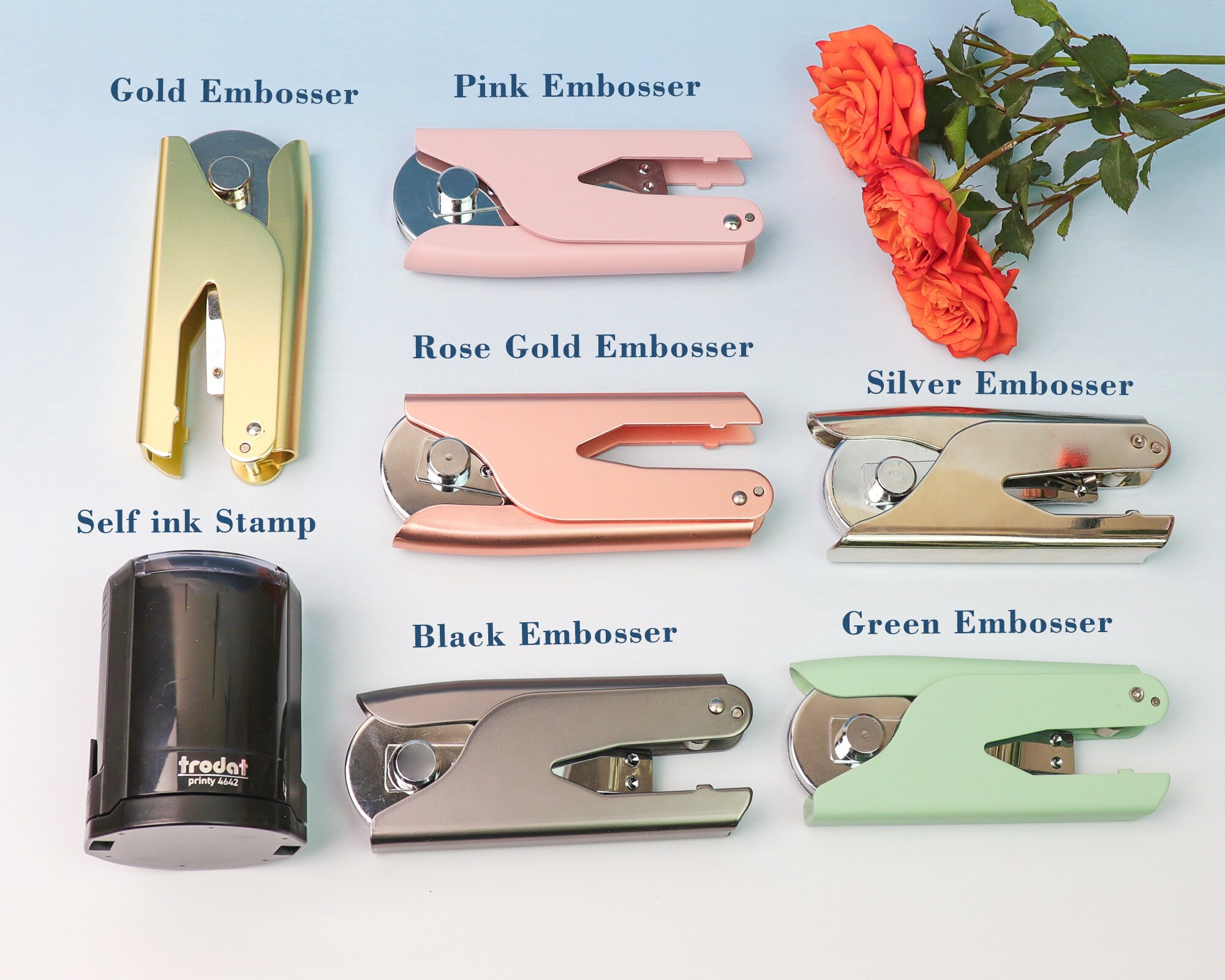 Book Embosser Personalized Book Stamp From the Library of Embosser Self ...