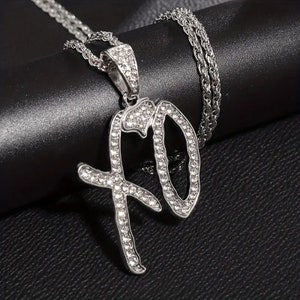 XO Necklace the Weeknds in Silver or Gold xo Necklace - Etsy