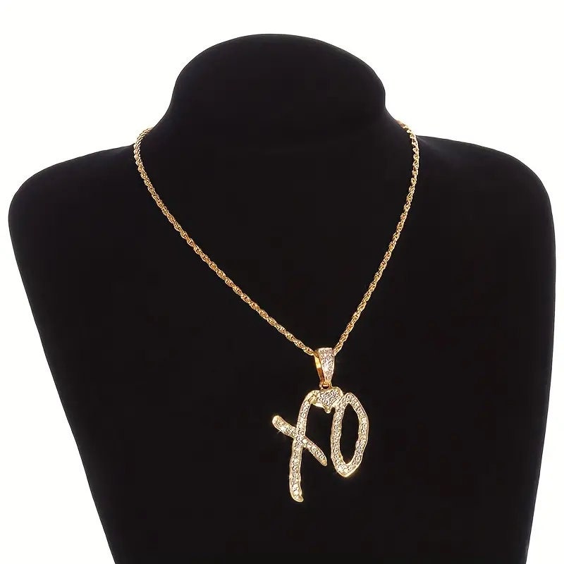 XO Necklace the Weeknds in Silver or Gold xo Necklace - Etsy