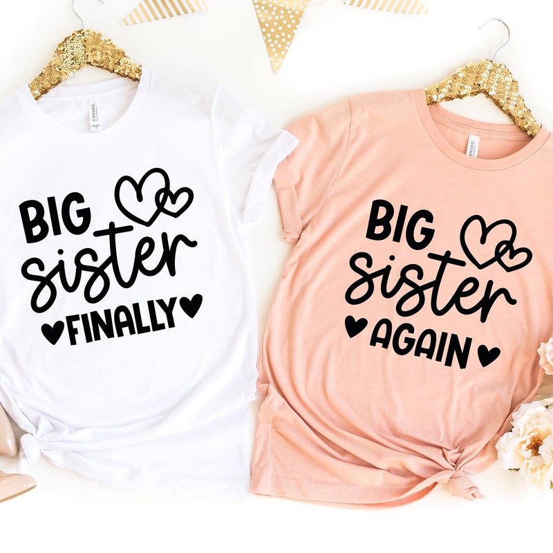 Sister Shirts for Adults - Etsy