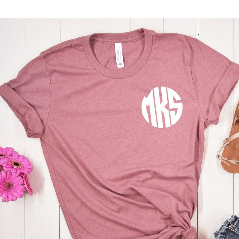 Monogrammed Shirts - Etsy
