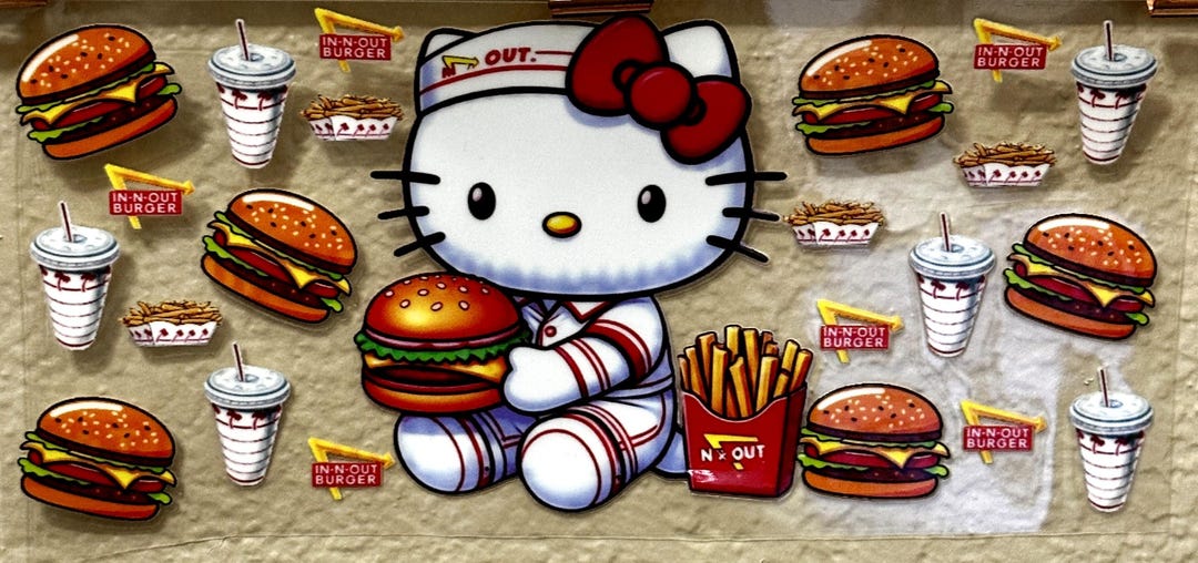 Hello Kitty IN N OUT - UV Wrap - Etsy