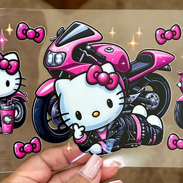 Hello Kittys Stickers - Etsy