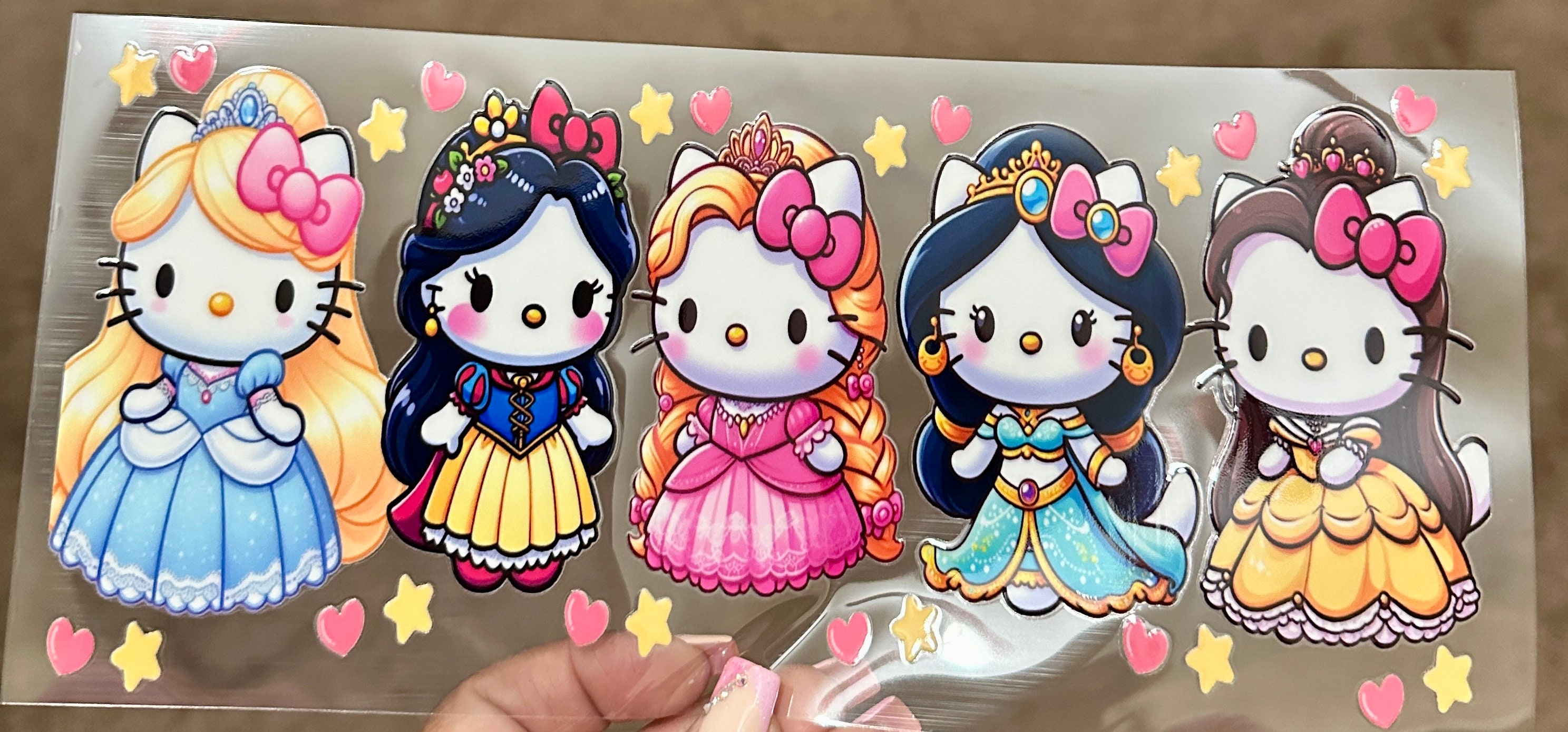 Hello Kitty Disney Princesses -UV Wrap - Etsy