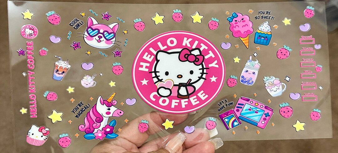 Hello Kitty Starbucks UV Wrap - Etsy
