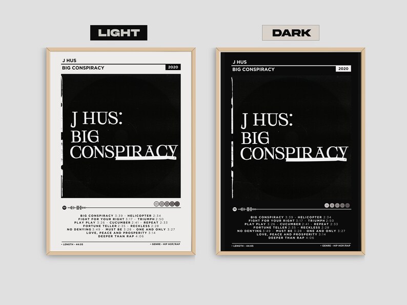 J Hus Beautiful and Brutal Yard, Common Sense, Big Conspiracy Album Set ...