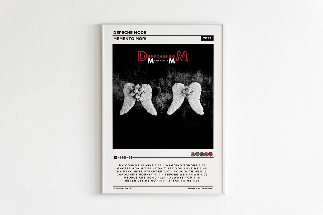 Depeche Mode Memento Mori Album Poster / Album Cover Poster / Music ...
