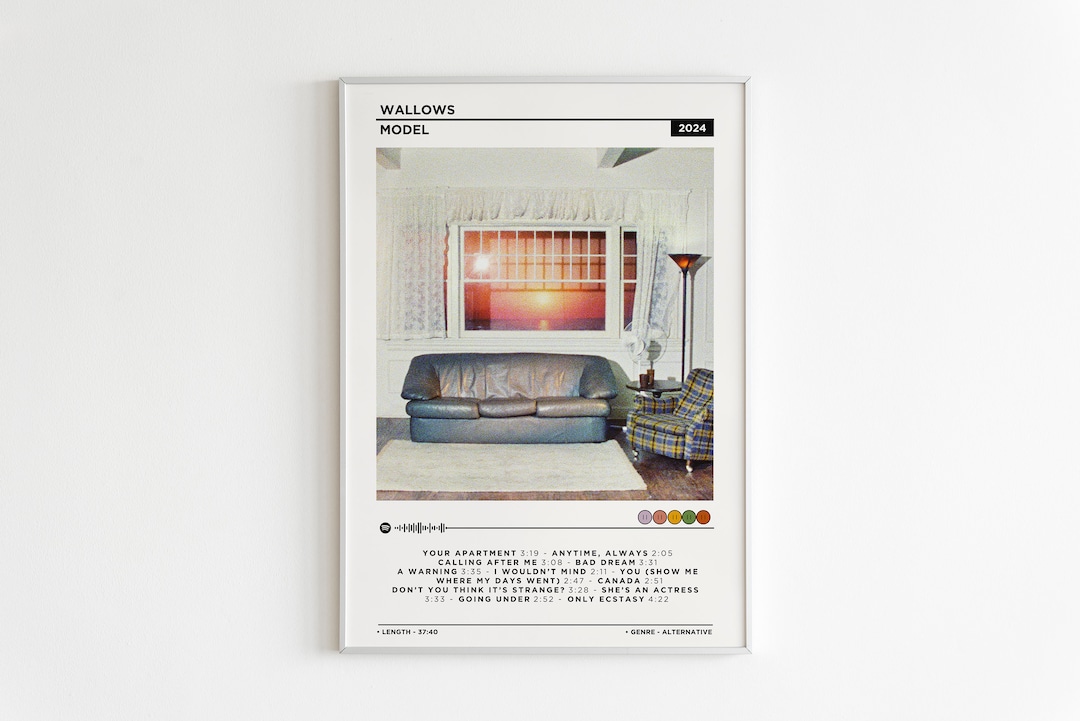 Wallows Model Album Poster / Album Cover Poster / Music Gift / Music ...