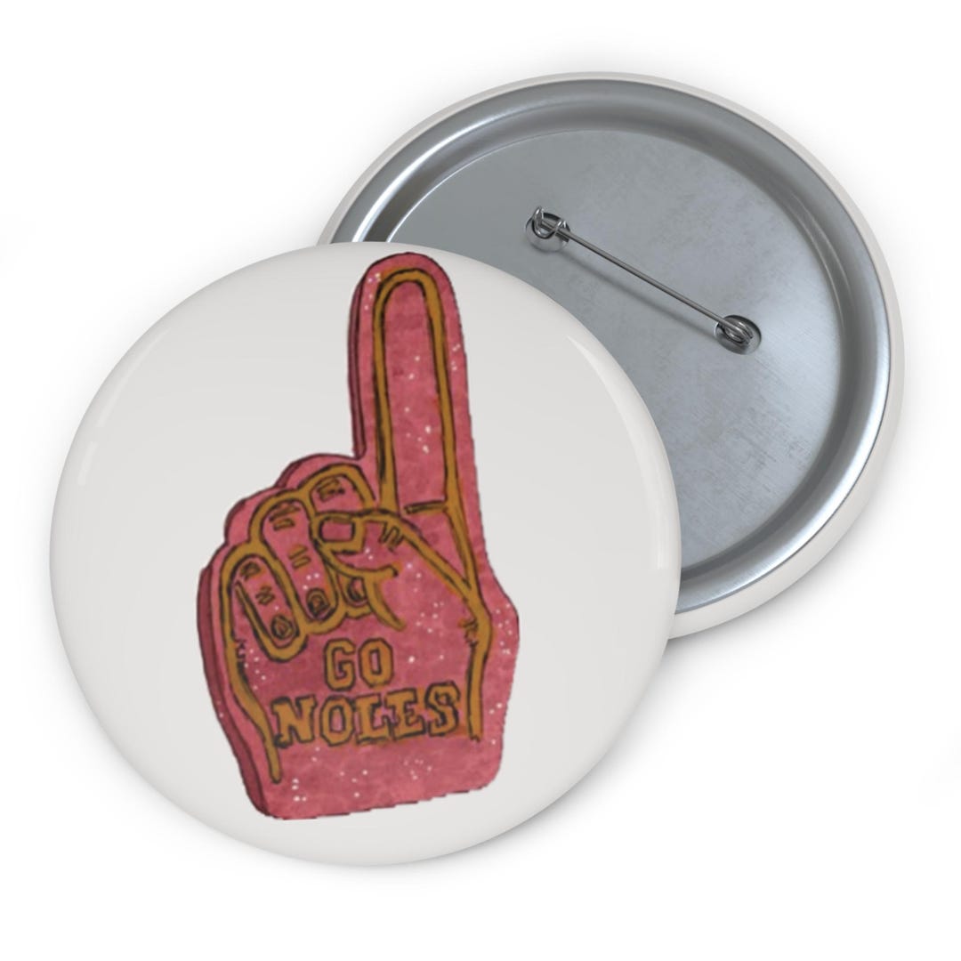 FSU Go Noles Buttons - Etsy