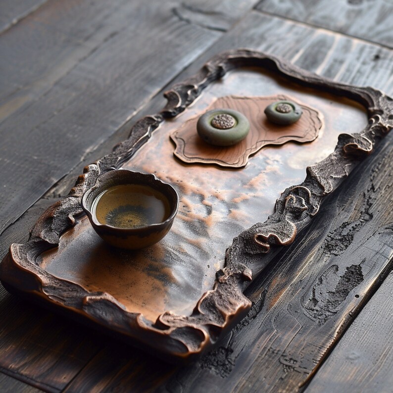 Floral Mandala Handmade Tea Trays With Boho Chic - Etsy