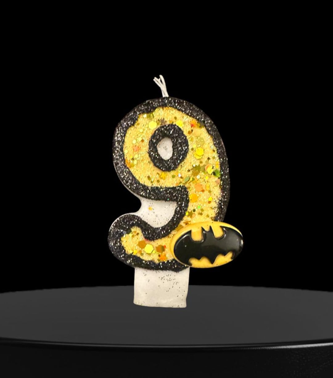 Batman Single Birthday Candle - Etsy