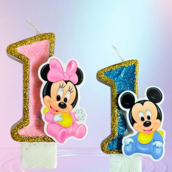 Minnie Mouse Candle - Etsy