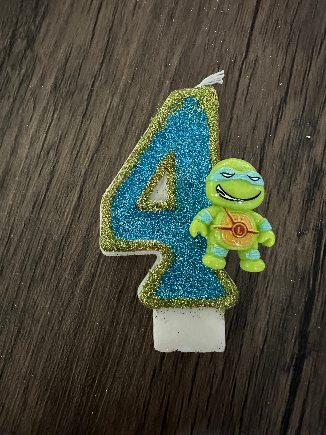 Ninja Turtles Single Birthday Candle - Etsy