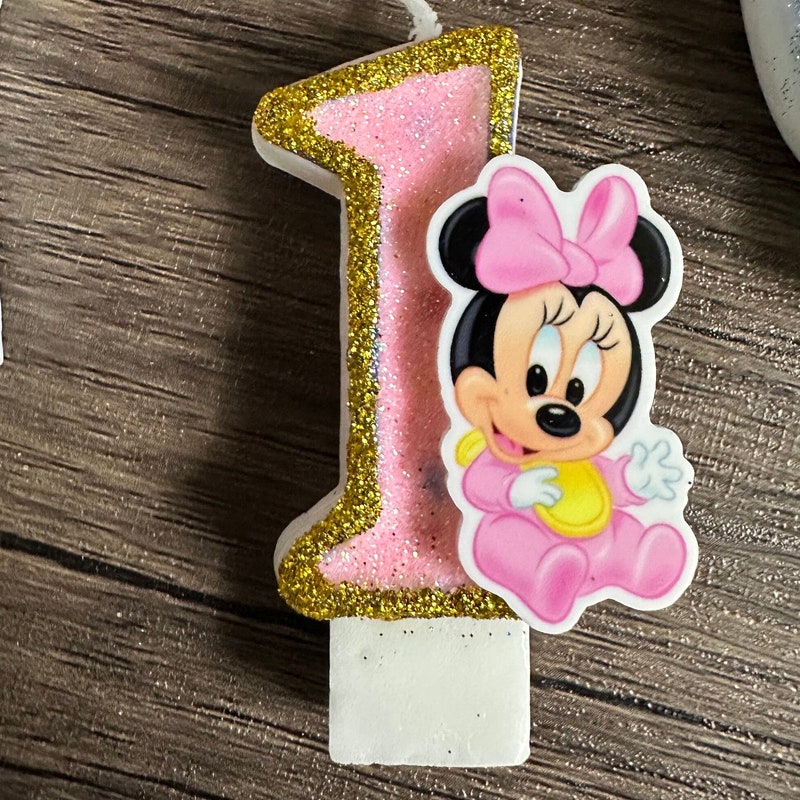 Minnie Mouse Candle - Etsy
