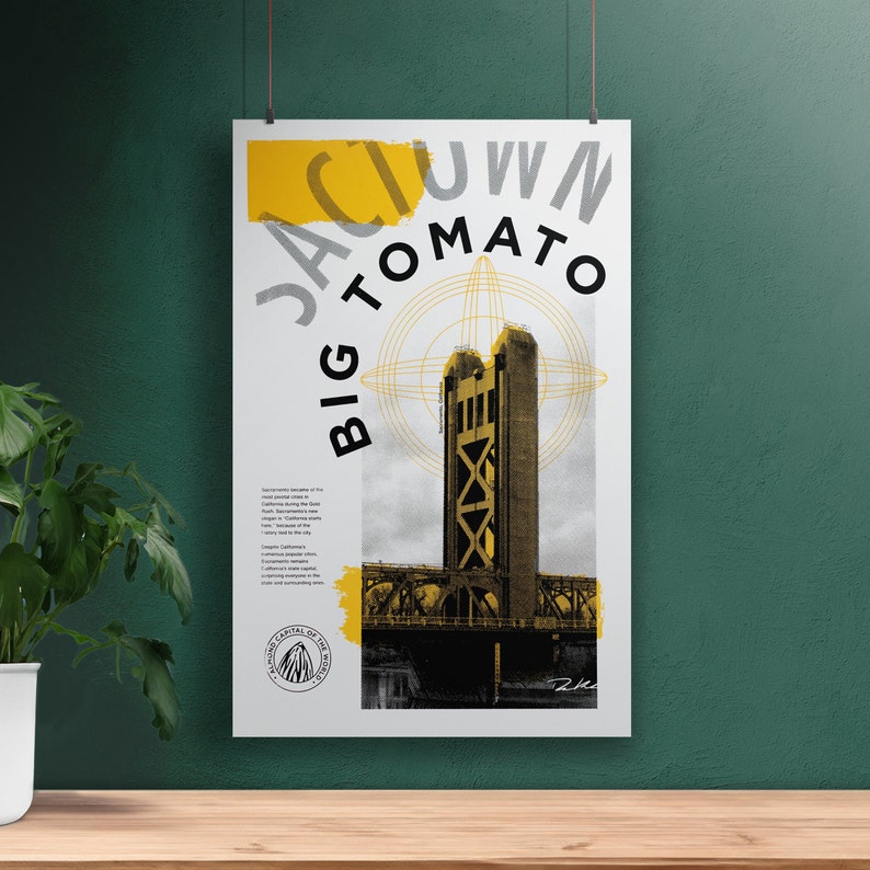 Sacramento Poster - Etsy