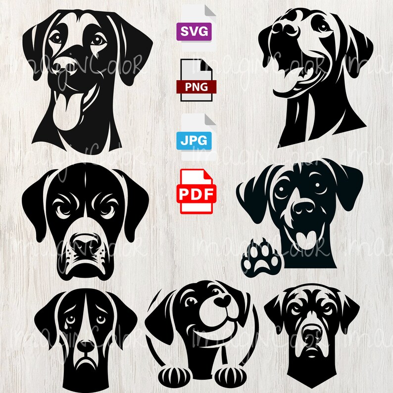 19 Rhodesian Ridgeback Dog Bundle, Silhouettes Svg Png,peeking Dog Png ...