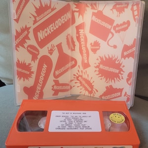 Nickelodeon the Best of Nicktoons 1998 VHS 90's Angry Beavers Catdog Oh ...