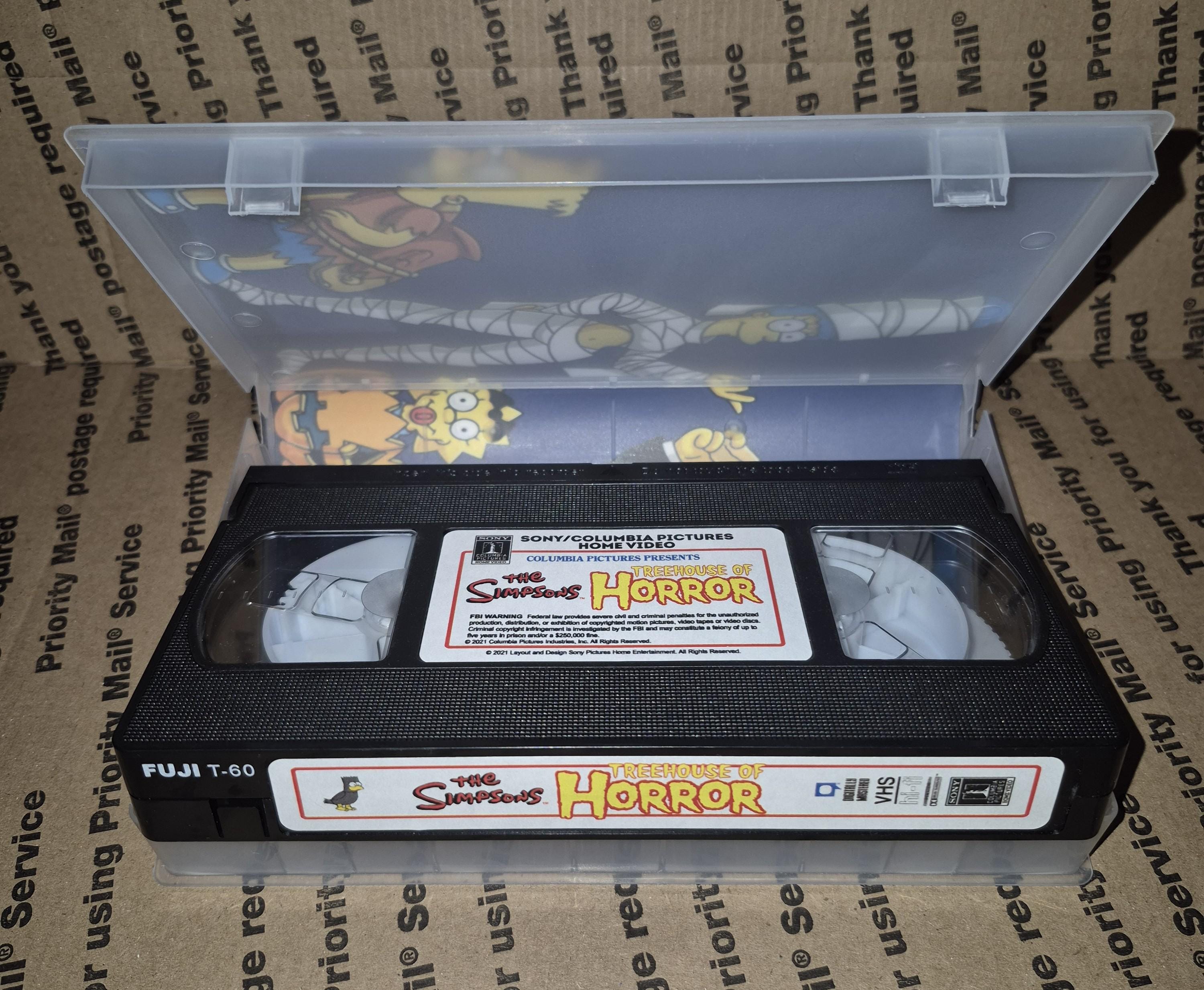The Simpsons Treehouse of Horror 1994 VHS Tape 90's Halloween Marathon ...